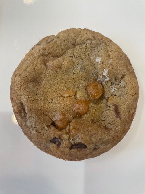 Caramel Pretzel Chocolate Chip - May Only | Lowrider Cookie Company