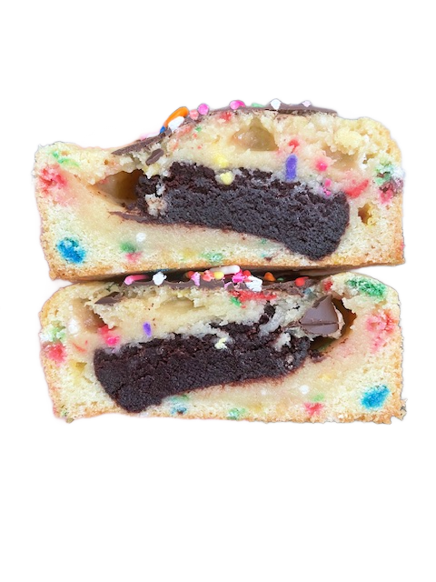 Stuffed Chocolate Birthday Cake | Lowrider Cookie Company